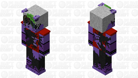 Roxanne Wolf (Shattered) Minecraft Skin