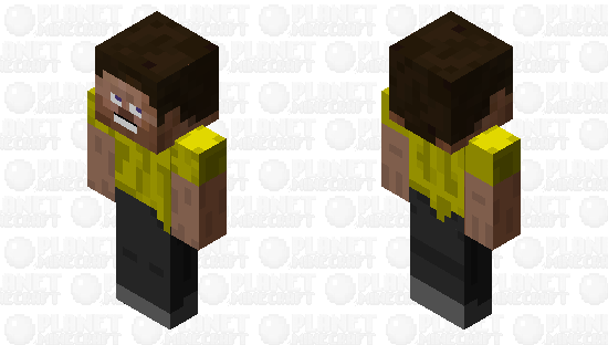 yello steve Minecraft Skin