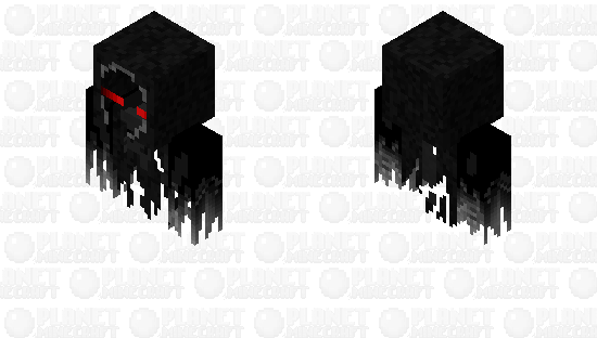 Wraith Floating Untattered Head Minecraft Skin