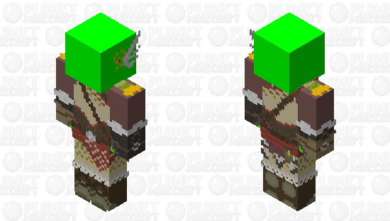 BOTW | Snowquill Armor Baseplate (HD) Minecraft Skin