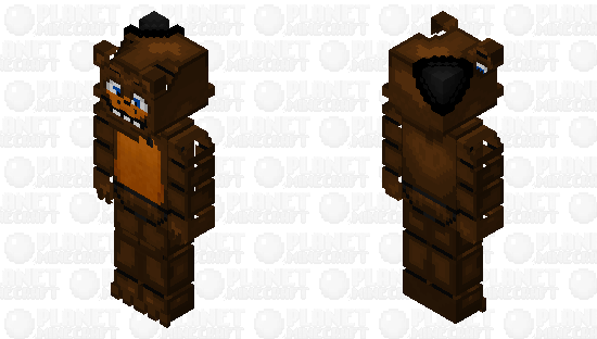 Freddy Fazbear - FNaF1 - Five Nights at Freddy’s - Minecraft Skin