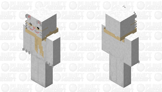Gatocat Blanco Minecraft Skin