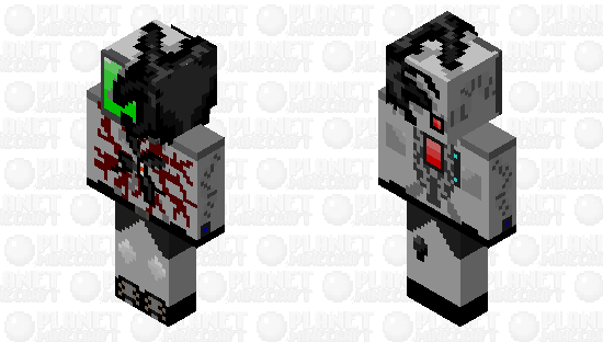 The infected Minecraft Skin