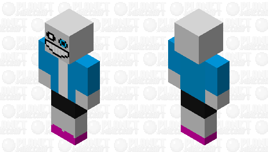 Sans from undertale Minecraft Skin
