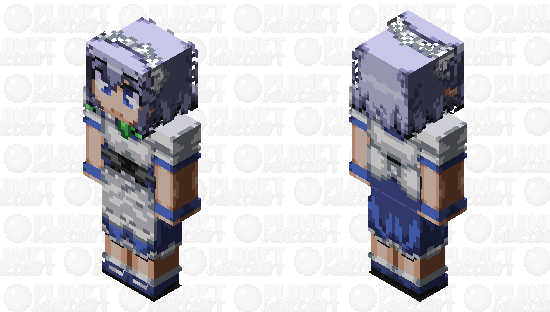 Sakuya Izayoi - Touhou Project (Touhoumon) Minecraft Skin