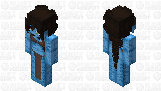 𝒜𝓋𝒶𝓉𝒶𝓇 𝑔𝒾𝓇𝓁 𝟣.𝟢 💙 Minecraft Skin