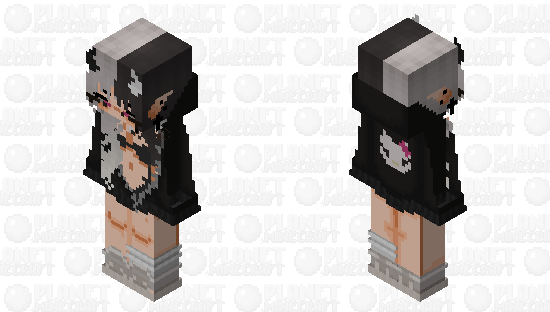 Hello kitty elf Minecraft Skin