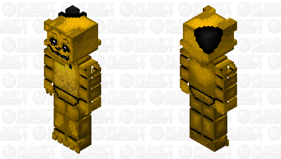 Golden Freddy - FNaF1 - Five Nights at Freddy’s - Minecraft Skin