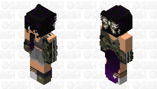 Camo Storm Minecraft Skin