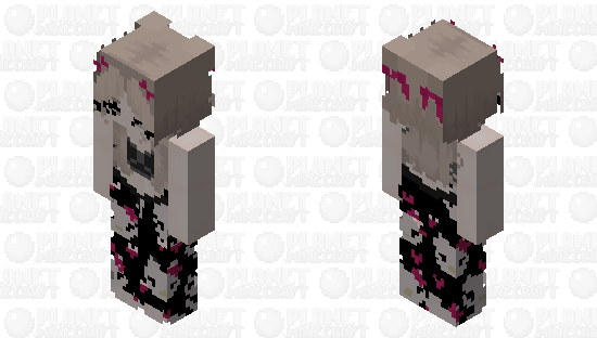 black kitty cutie Minecraft Skin