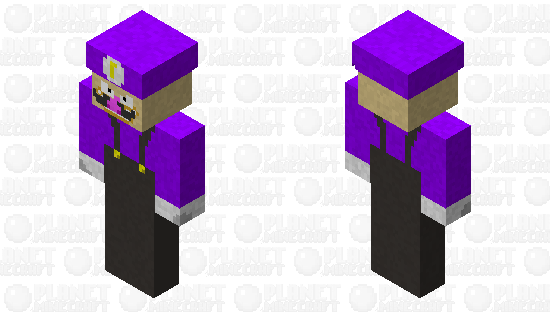 Waluigi Minecraft Skin