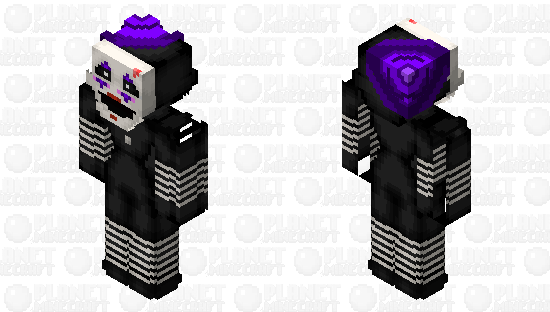 Glamlocked Puppet| SpringBonnie And Friends REBOOTED Rp Minecraft Skin