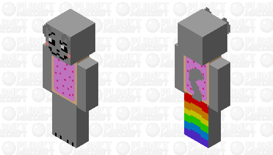 Smug nyan cat B3 Minecraft Skin