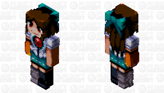 Utsuho Reiuji - Touhou Hisoutensoku/Scarlet Weather Rhapsody Minecraft Skin