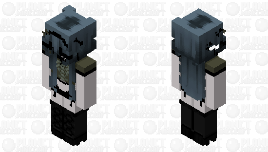 The undead girl🕯️🎥 Minecraft Skin