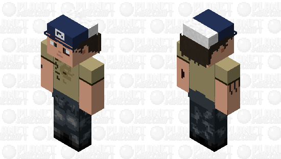 Ellis Left 4 dead 2 Minecraft Skin