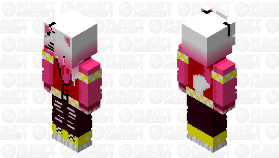 Human Funtime Foxy Minecraft Skin