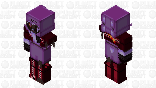 Stylized Withered Bonnie Minecraft Skin