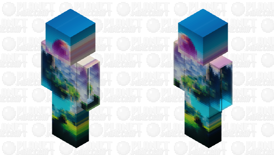 Floating isles paradise Minecraft Skin