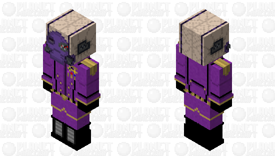 purple master(purple dawn leader) Minecraft Skin