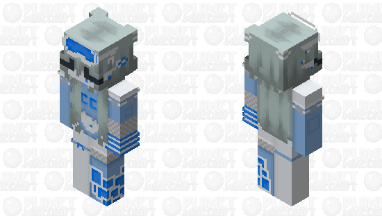 Cubecraft HD girl (Version one) Minecraft Skin