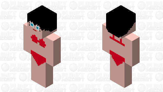 The Powerpuff Girls - Ms. Keane (in bikini) Minecraft Skin