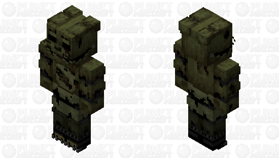 Custom Springtap Minecraft Skin