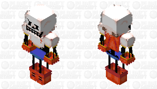 Papyrus Undertale Minecraft Skin
