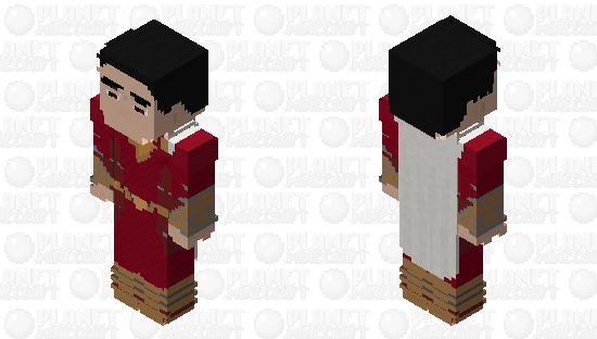 Shazam! Fury of the gods Minecraft Skin