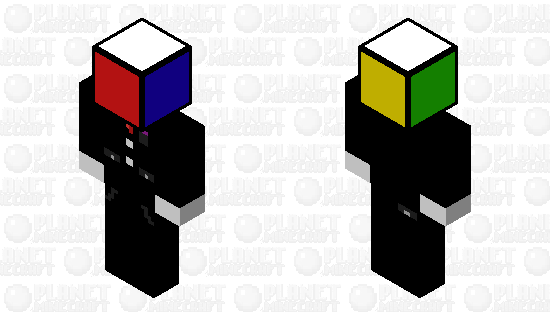 Professional Rubik Cube Player Minecraft Skin