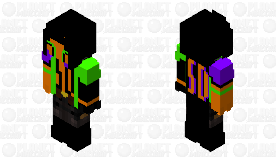 Superdoodie7 Master Upgrade Fixed shoulder pad Minecraft Skin