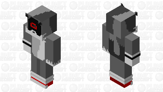 fnf tails.exe Minecraft Skin