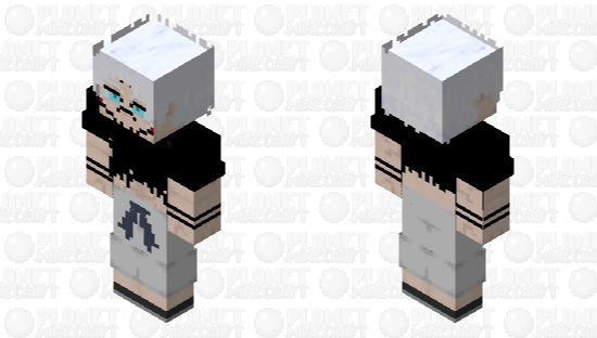 satoru gojo sukuna receptacle Minecraft Skin