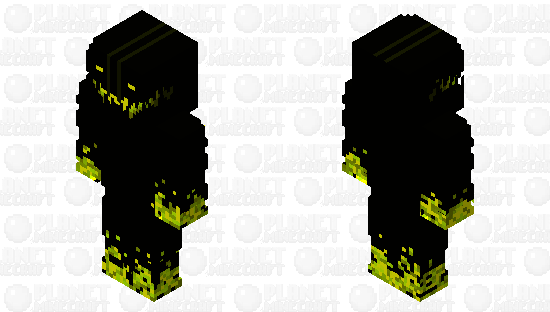 EVIL (yellow) Minecraft Skin