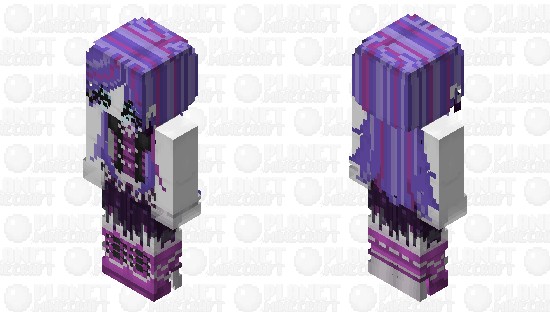 ghostly qt Minecraft Skin