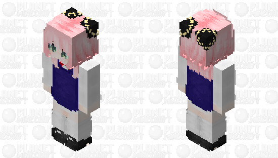 Anya Forger Minecraft Skin