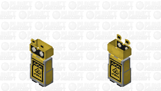 Wet Floor Bot Minecraft Skin