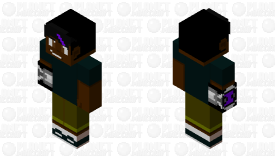 PEDRO COM CICATRIZ Minecraft Skin