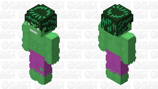 hulk classic Minecraft Skin
