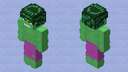 Hulk noir Minecraft Skin