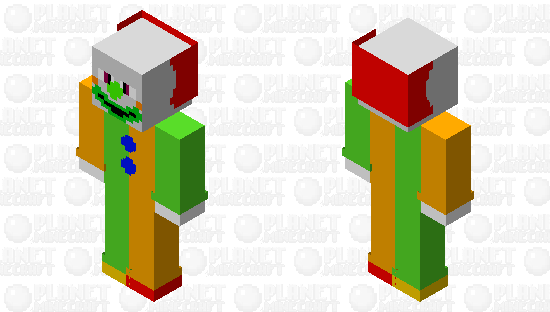 Slappy de Clown Minecraft Skin