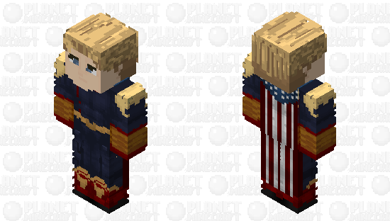 Homelander The Boys Minecraft Skin