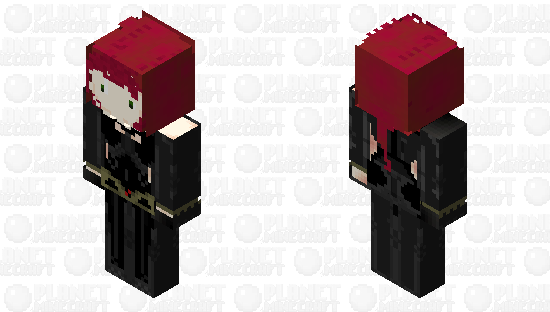 black widow, v2 Minecraft Skin