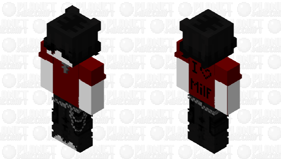 Red Minecraft Skin
