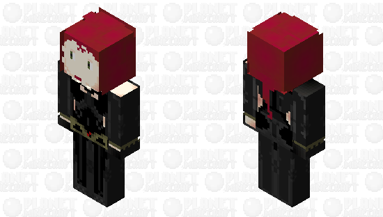 black widow Minecraft Skin
