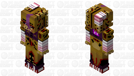 Springtrap [FINAL UPDATE] Minecraft Skin
