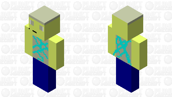 Human Glamrock Twisted Wolf Minecraft Skin