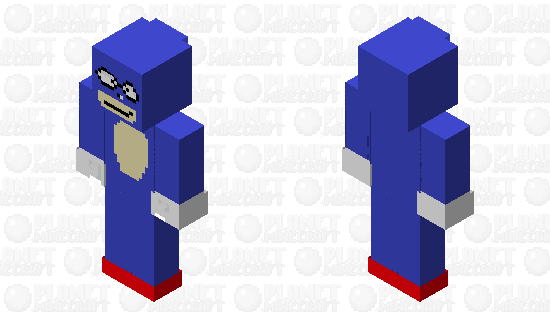 Sanic Minecraft Skin