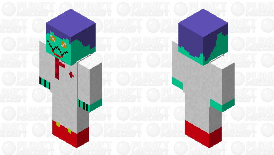 Mutant Fisio. Minecraft Skin