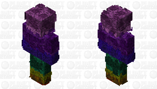 Rainbow Guy Bedrock Edition Minecraft Skin